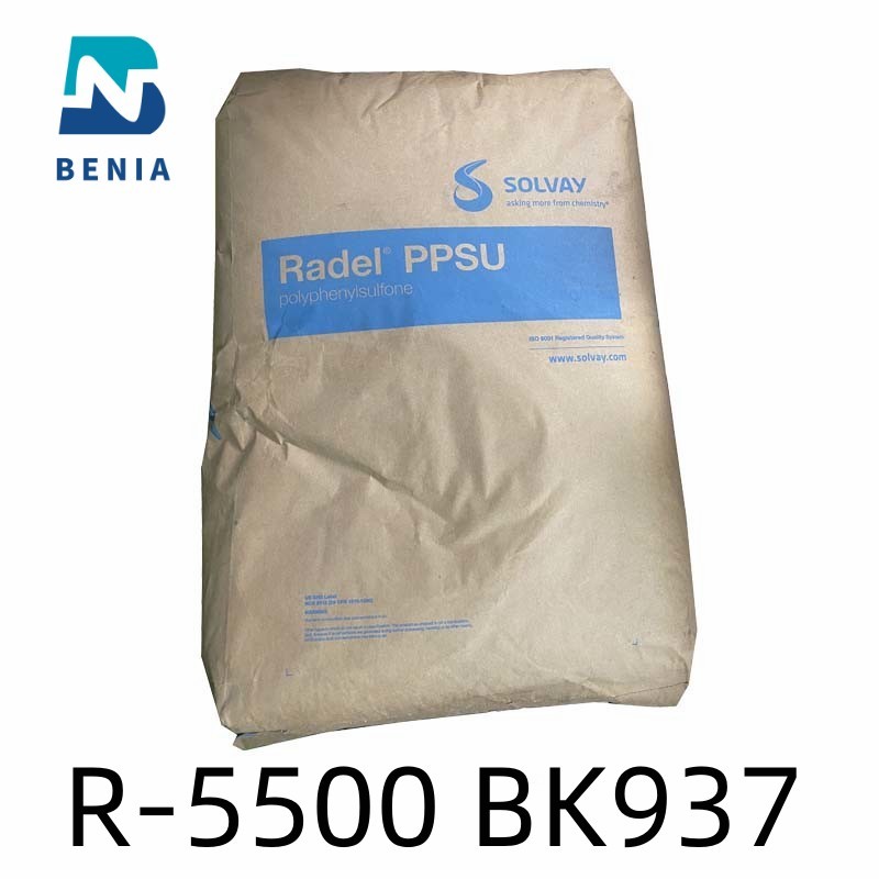Solvay Radel R-5500 BK937 PPSU Plastic , All Color Opaque Material PPSU