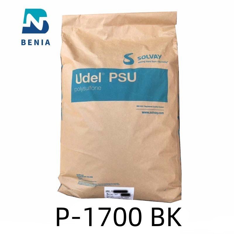 Solvay Udel P-1700 BK 937 PSU Polysulfone Black CFR Standard Material