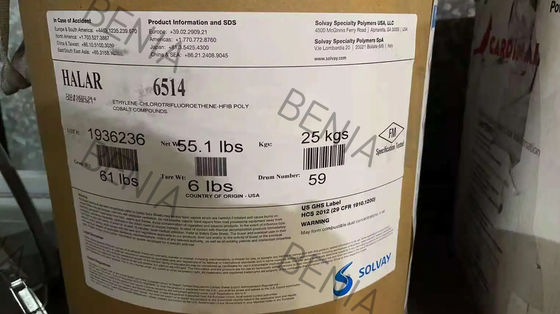 Low Viscosity Solvay ECTFE Material , Halar 6014 Virgin Powder